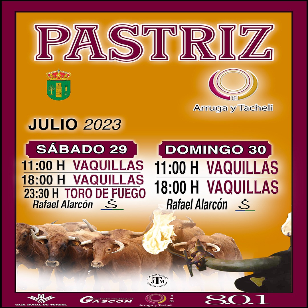 PASTRIZ Julio 2023 - Arruga y Tacheli
